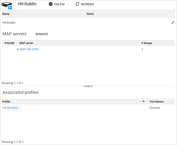 (9.0.5) Osirium PAM Managing MAP Servers - Osirium PAM Administrator ...